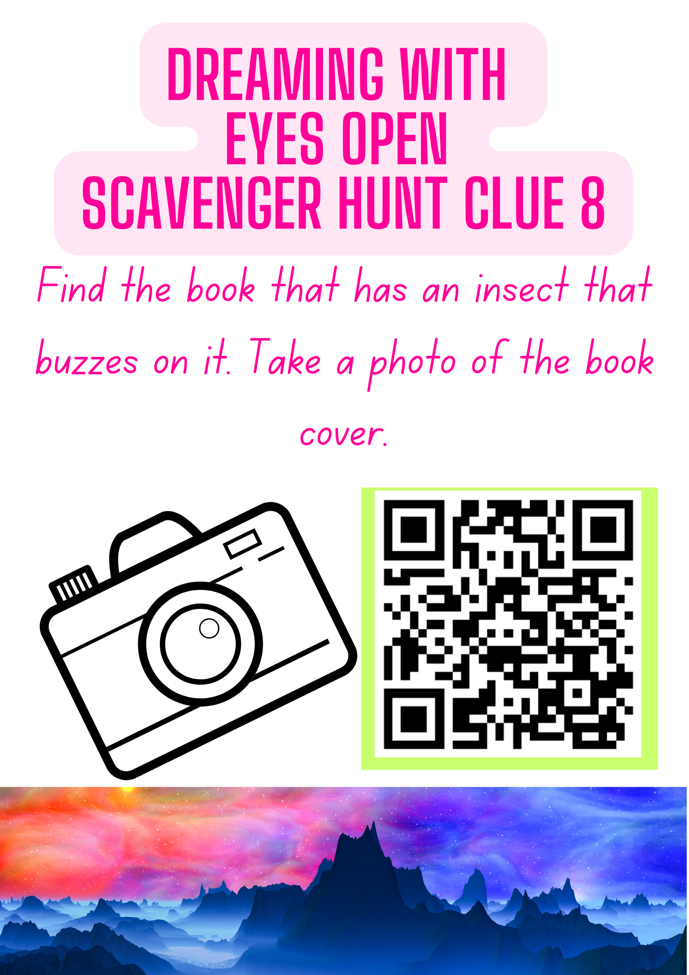 Book Week Scavenger Hunt – Create, learn, discover.